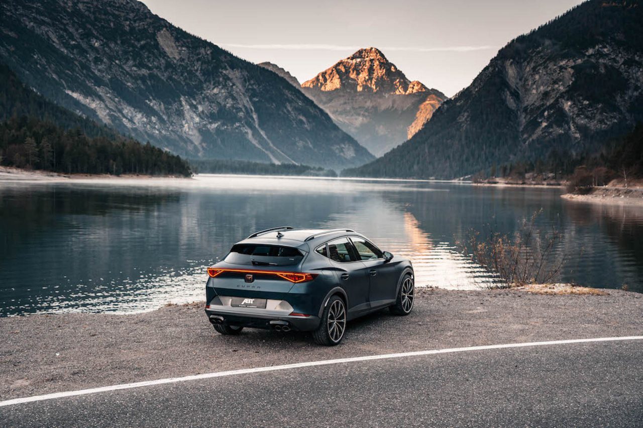 The CUPRA Formentor has already been modified by ABT