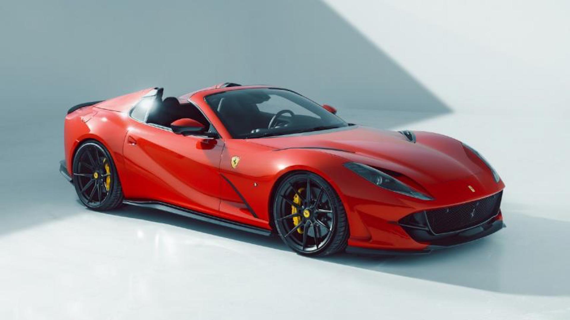 El Ferrari 812 GTS alcanza los 840 CV gracias a Novitec