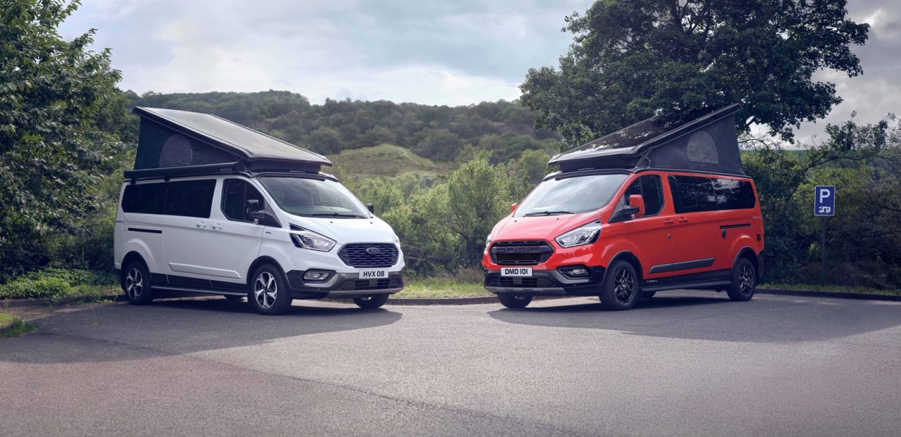 Ford presenta las versiones camper Nugget Trail y Active