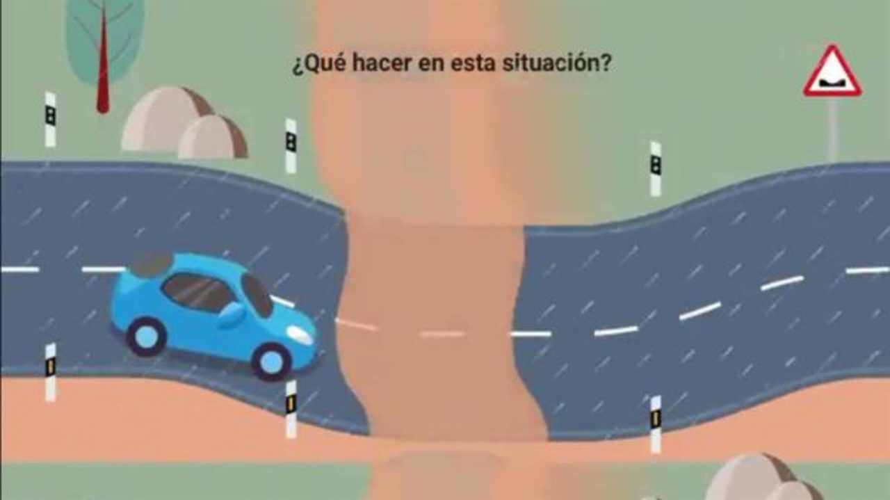¿Qué debes hacer si estás dentro de una riada?