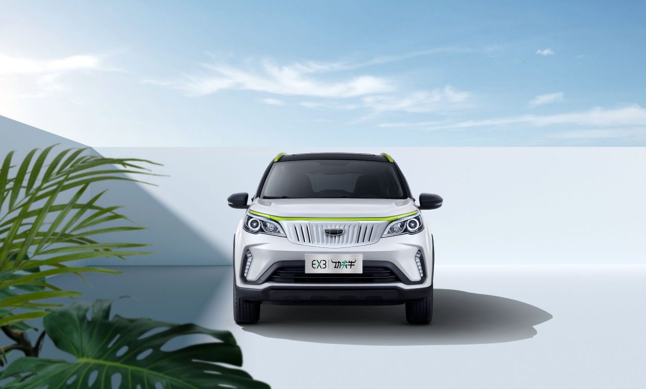 Geely Geometry EX3, new Chinese electric compact SUV