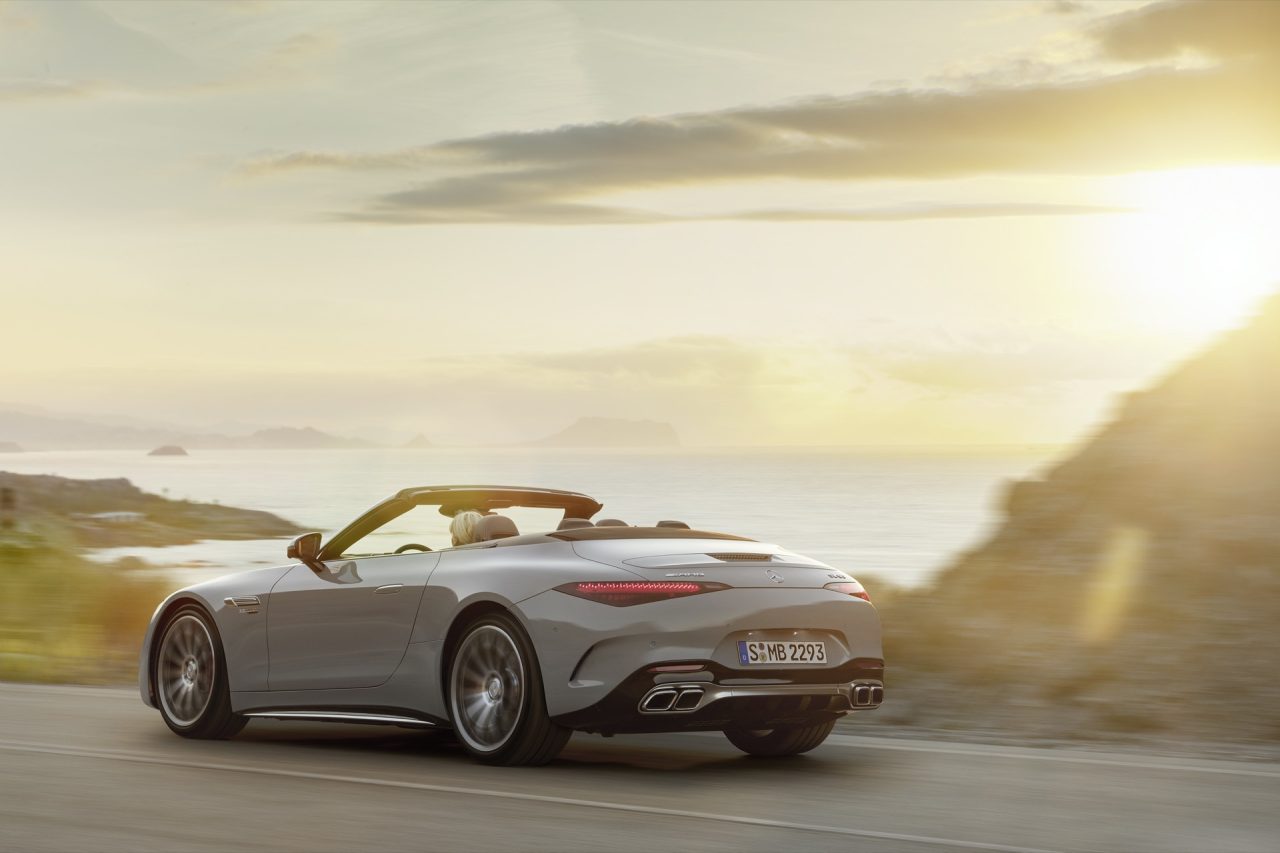 Mercedes Amg Sl 55 4matic+ Outdoor 2021 Mercedes Amg Sl 55 4matic ...