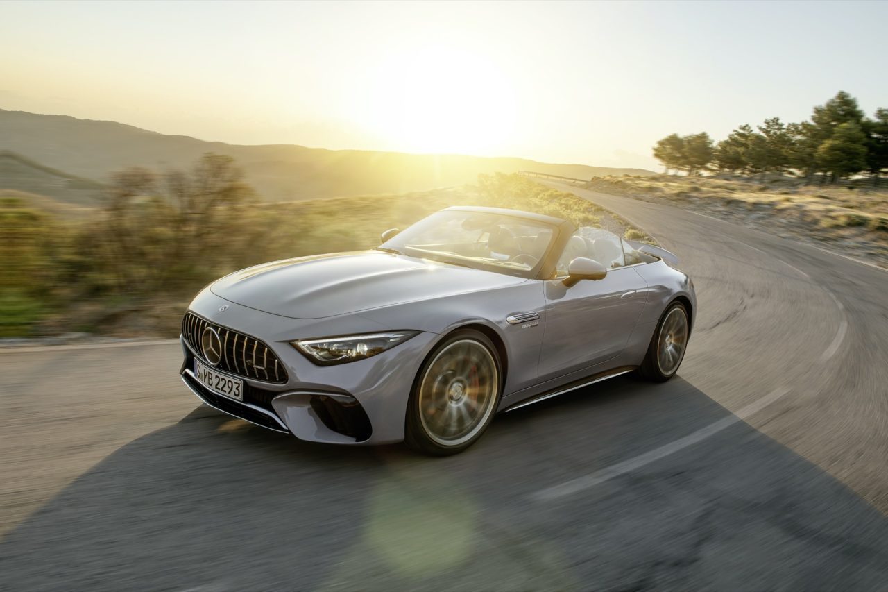 Mercedes Amg Sl 55 4matic+ Outdoor 2021 Mercedes Amg Sl 55 4matic ...