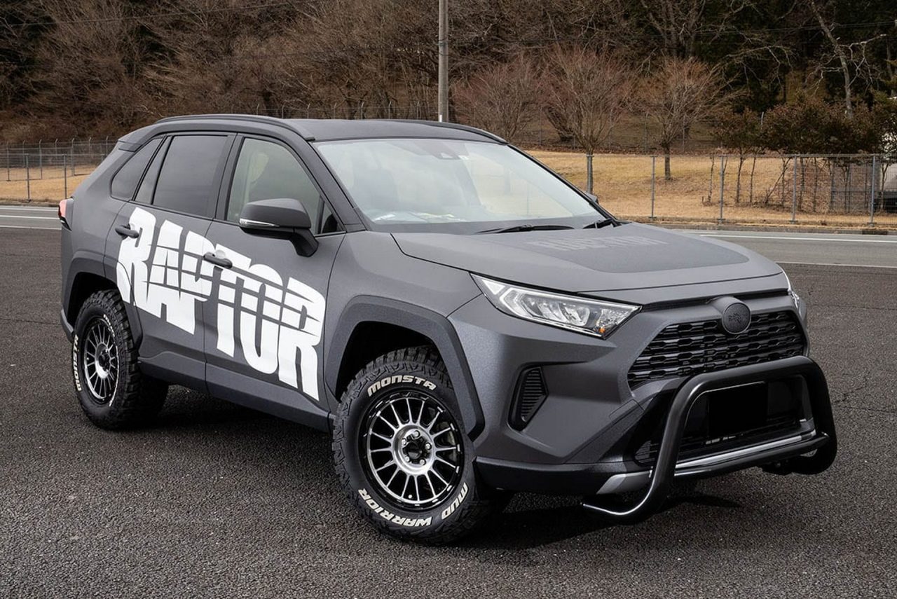 Raptor, el Toyota RAV4 recubierto con una protección extra
