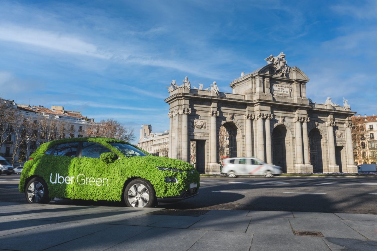 Uber Green: arranca en Madrid el servicio de Uber con vehículos 100% ...