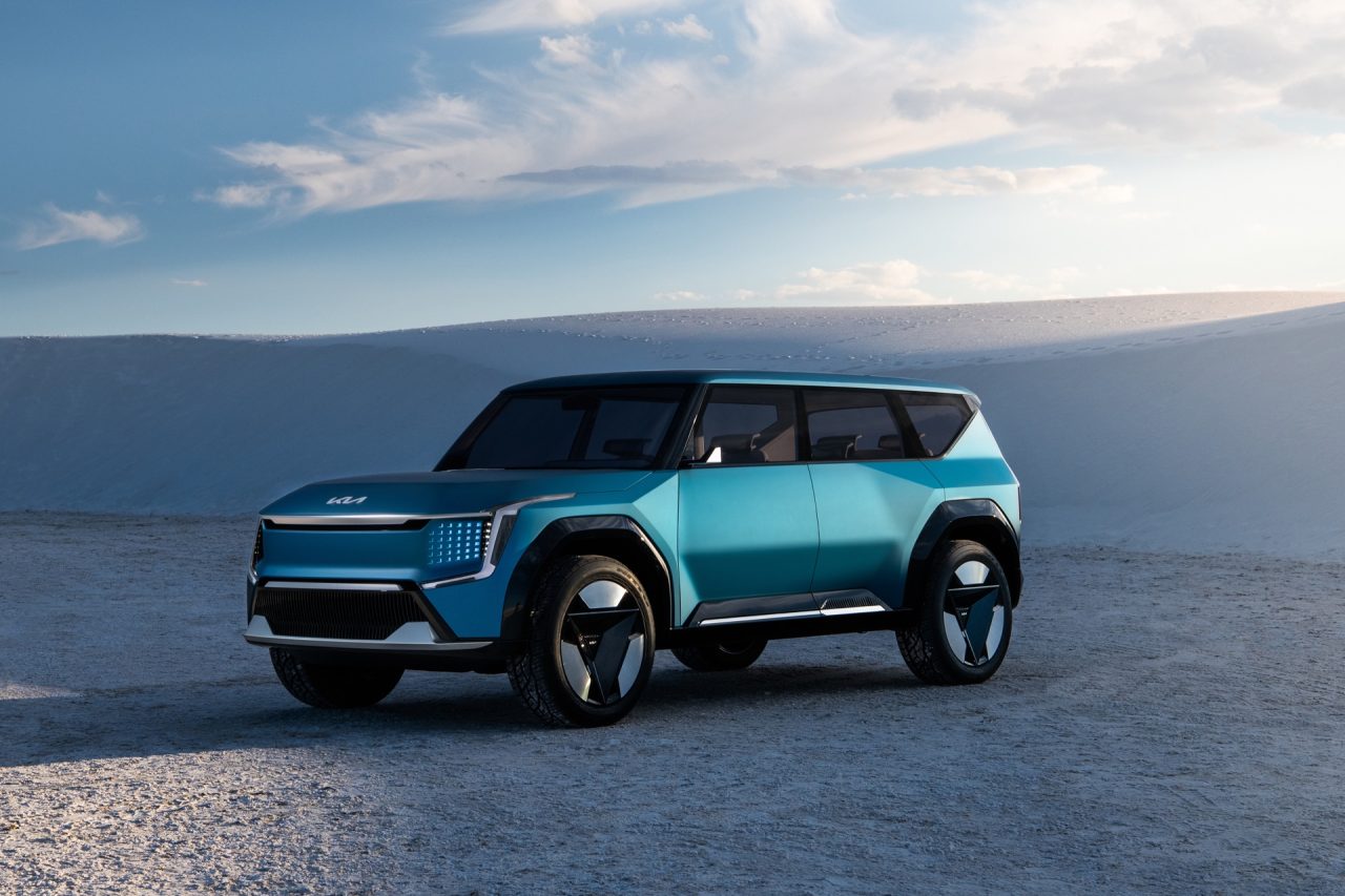 La Kia Concept EV9 arriverà nel 2023