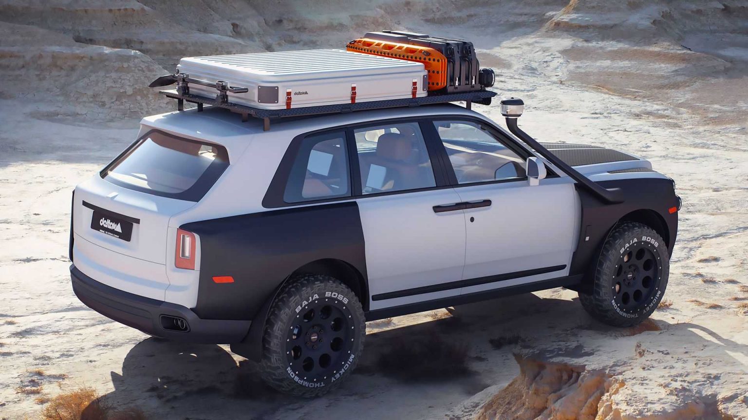 Rolls-Royce Cullinan por Delta 4x4, lujo off-road