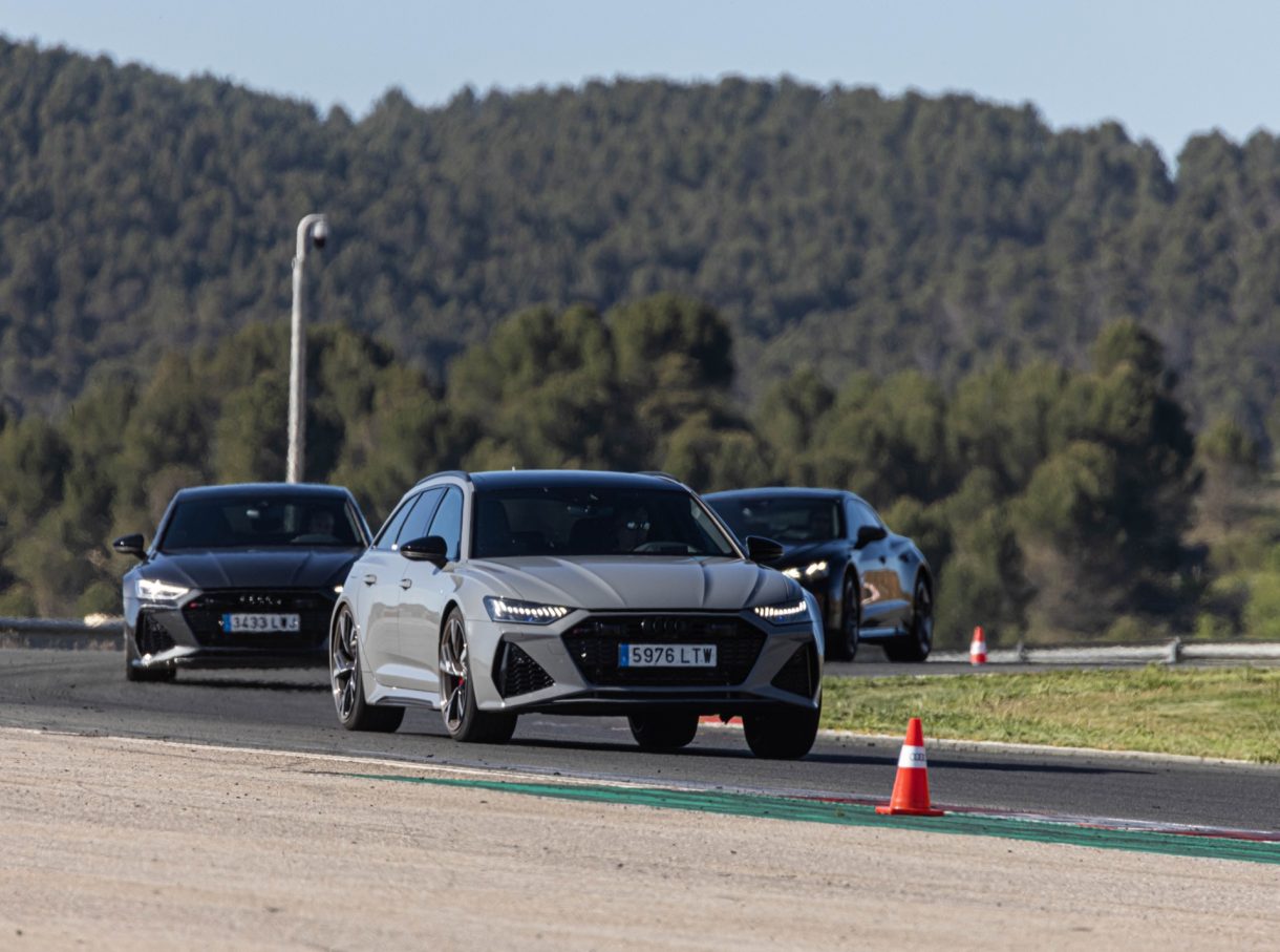 Probamos la gama Audi RS en carretera y en circuito