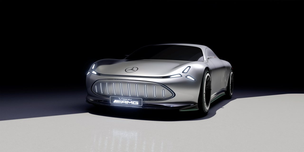 Mercedes-Benz Vision AMG Concept, así es rival Taycan 2025