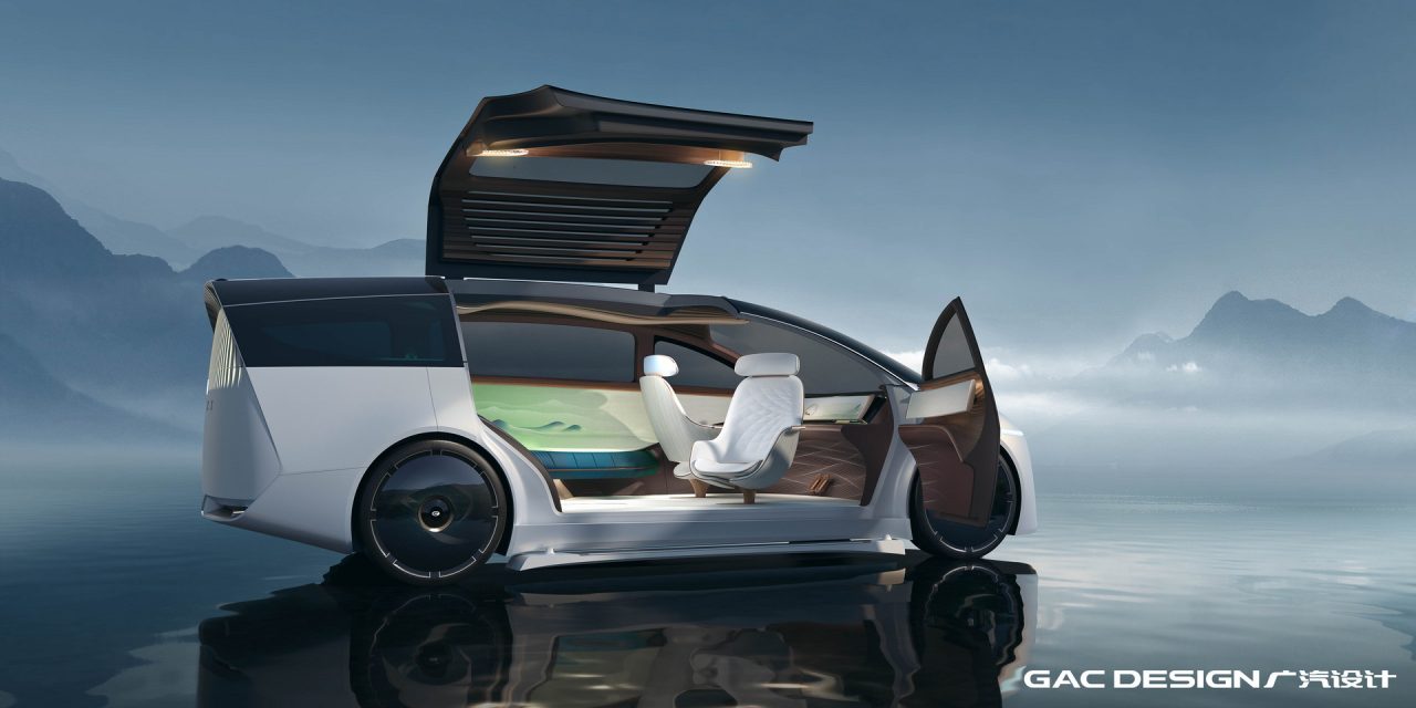 GAC Space, el concepto chino de minivan de hidrógeno