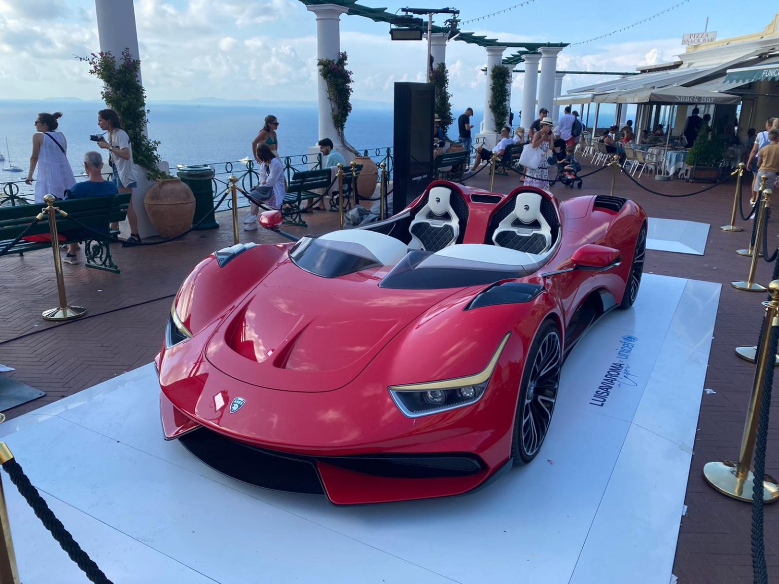 Ares Modena subasta el único S1 Project Spyder