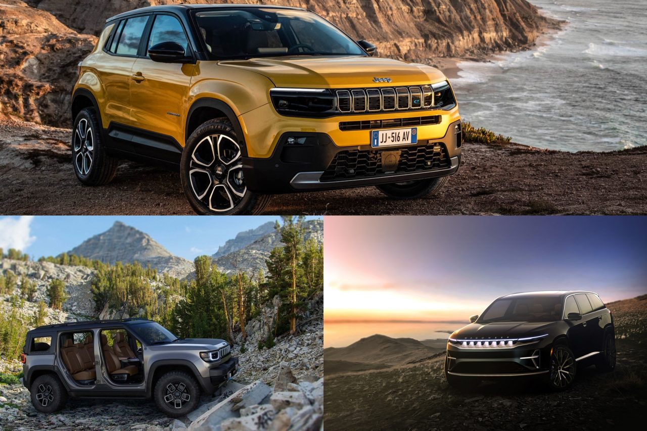 Jeep annonce trois SUV électriques d’ici 2024