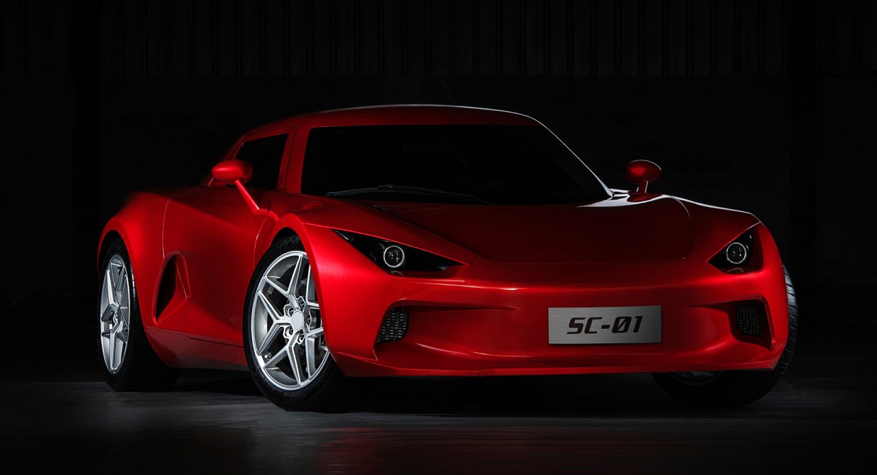 SC-01, the new two-seater electric sports car from China