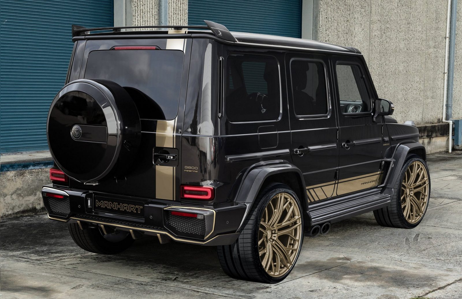 Manhart G 800 Inferno, une Mercedes-Benz G 63 spectaculaire