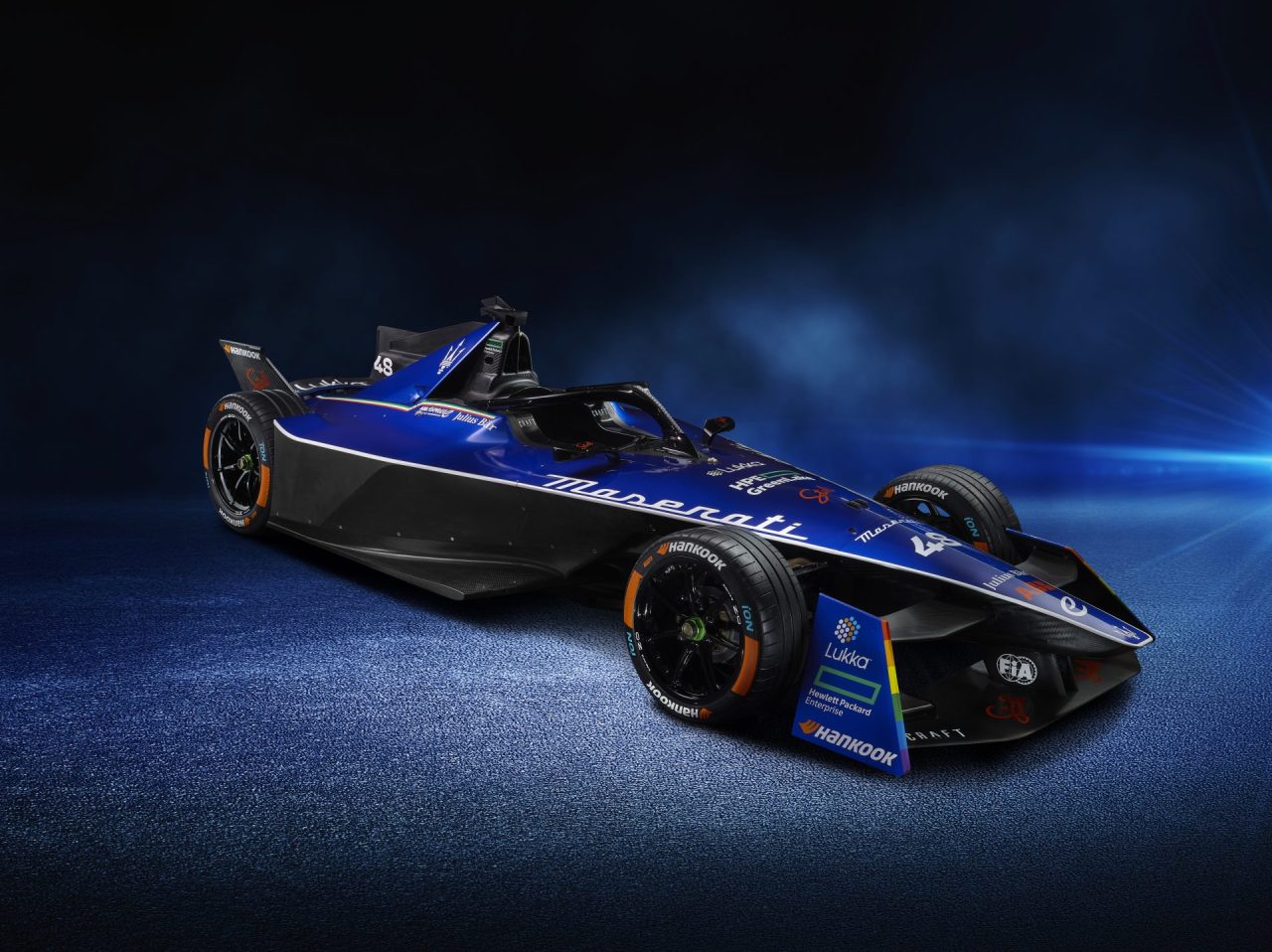 Maserati dévoile la décoration finale de sa voiture pour la Formule E