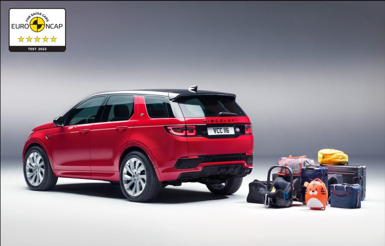 Land Rover Discovery Sport receives five Euro NCAP stars
