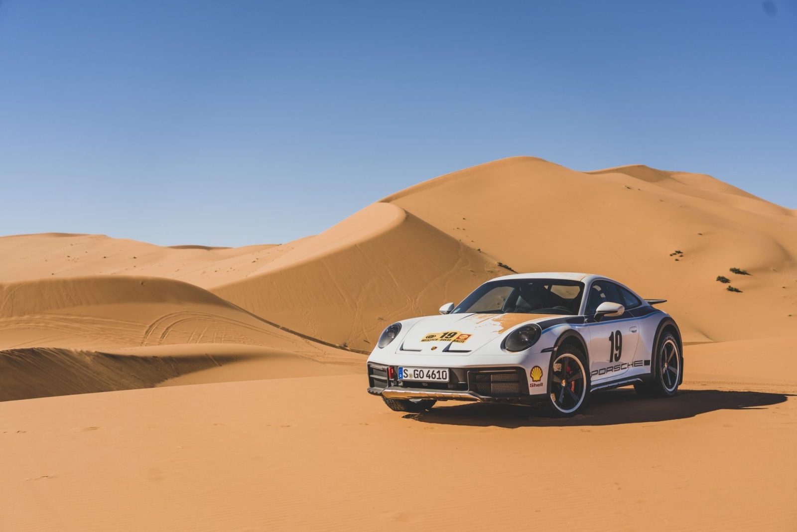 Der 911 Dakar präsentiert neue Dekorationen für die Nostalgiker