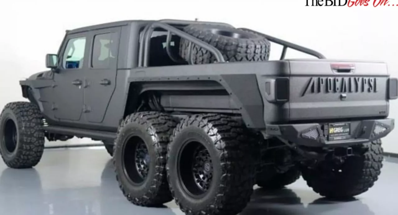 Jeep Gladiator Apocalypse 6x6: a prova de la fi del món