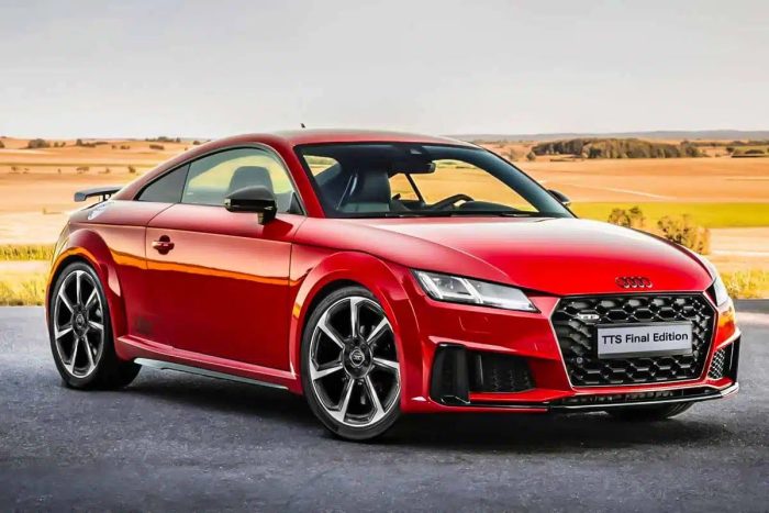 Audi TT Final Edition: una despedida al mítico modelo