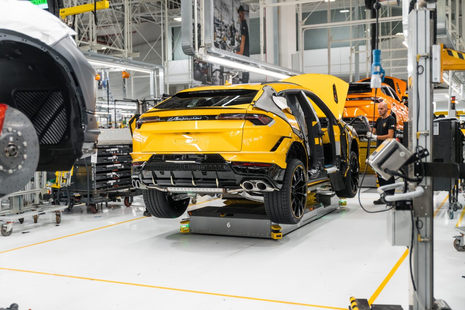 Fabrica Lamborghini din Sant'Agata împlinește 60 de ani