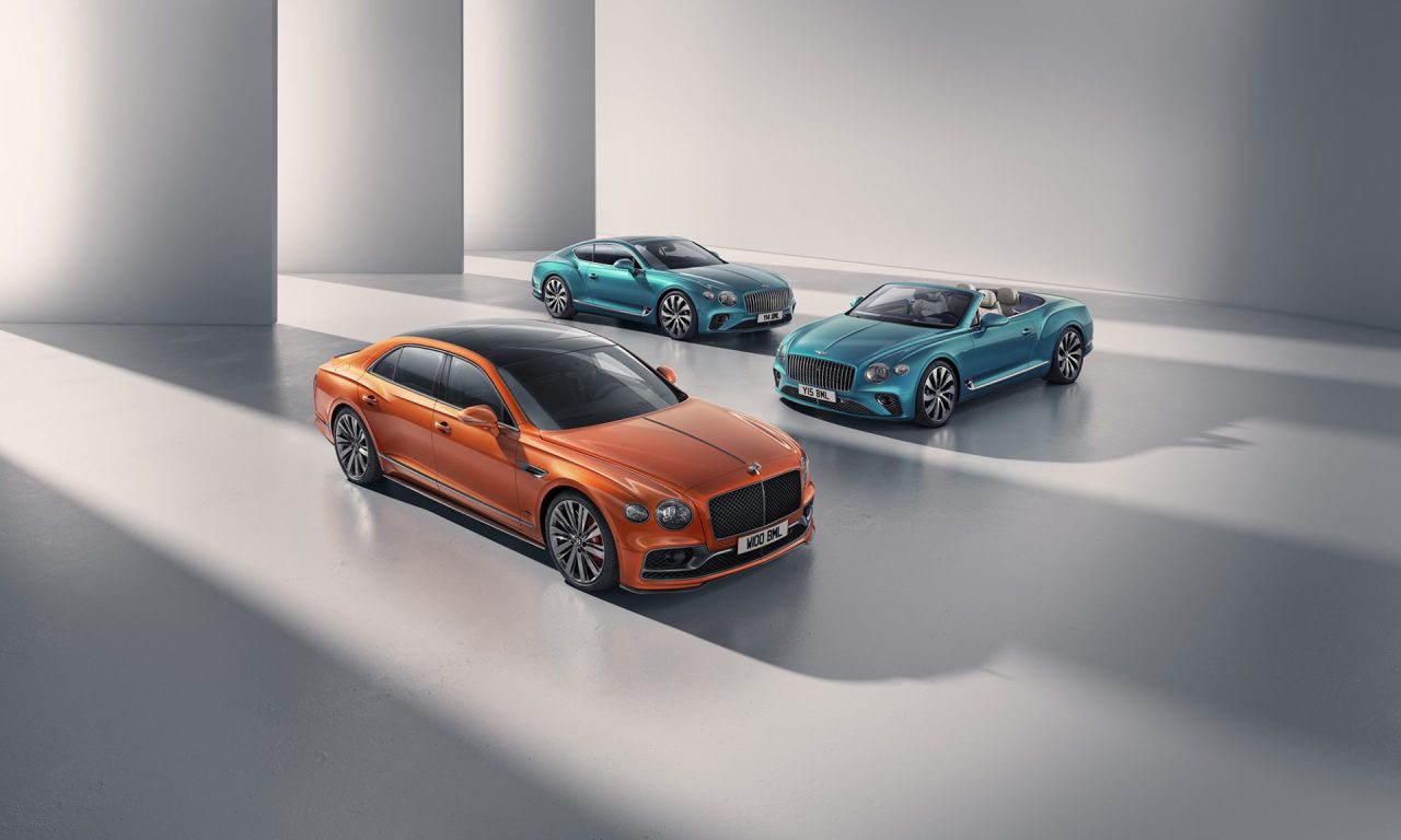 Bentley introduces aesthetic novelties to its range