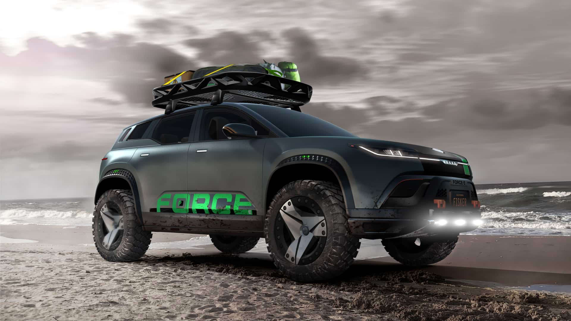 Fisker Ocean Force E: la versión del SUV eléctrico concebida para off-road