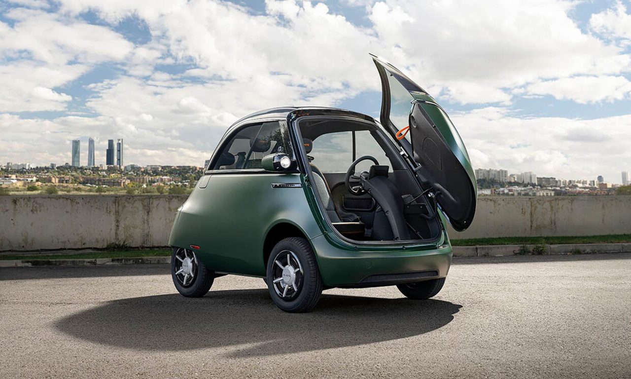 Microlino, available in Spain under monthly subscription