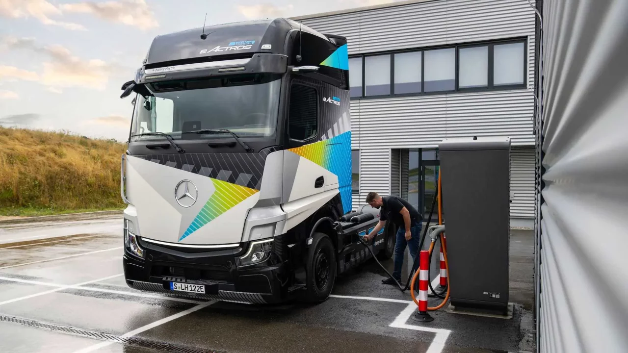 Mercedes-Benz eActros 600, der Lkw mit der größten Autonomie