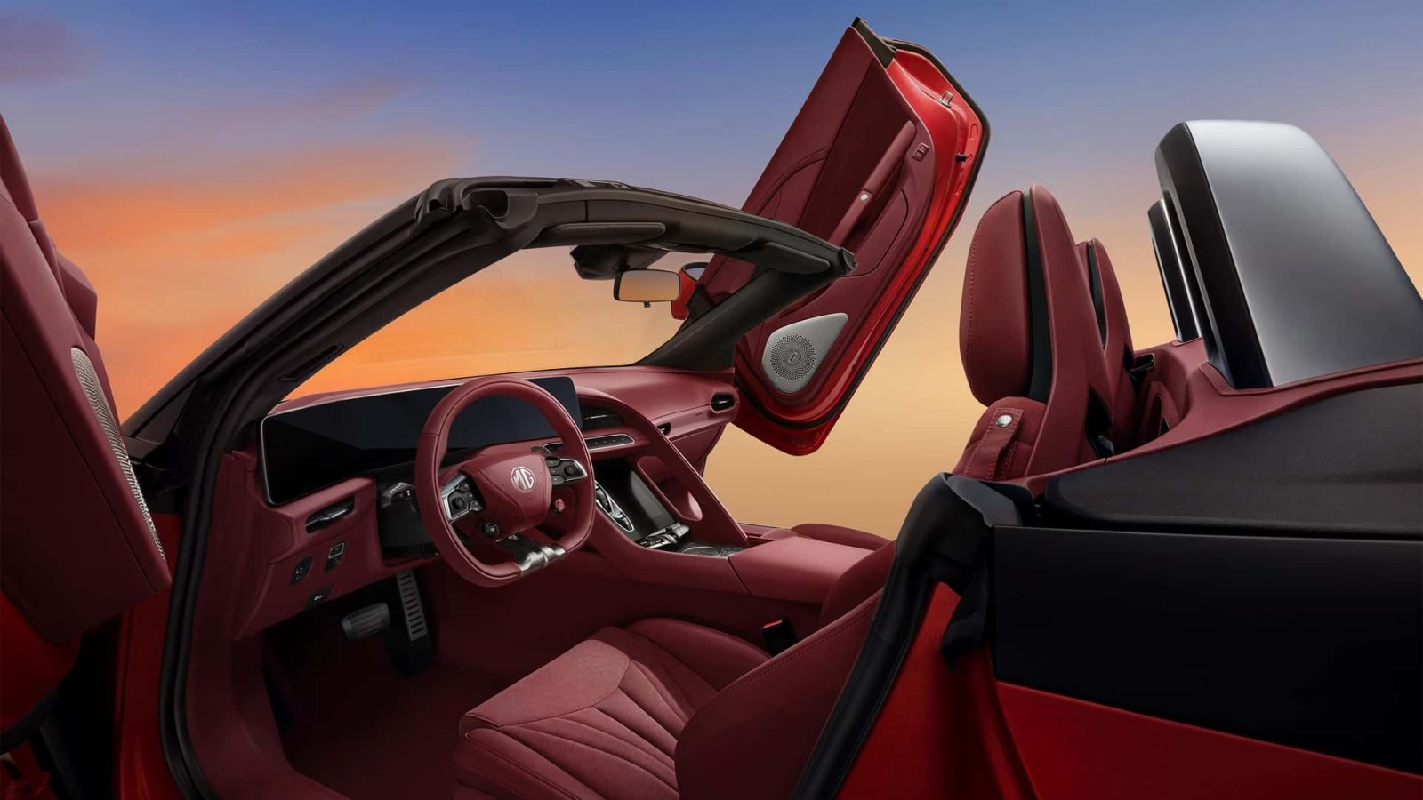 MG Cyberster: dit is het productie-interieur van het model