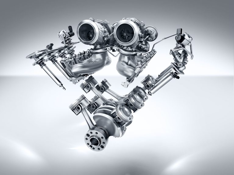 What is a V-hot engine and how does it work?