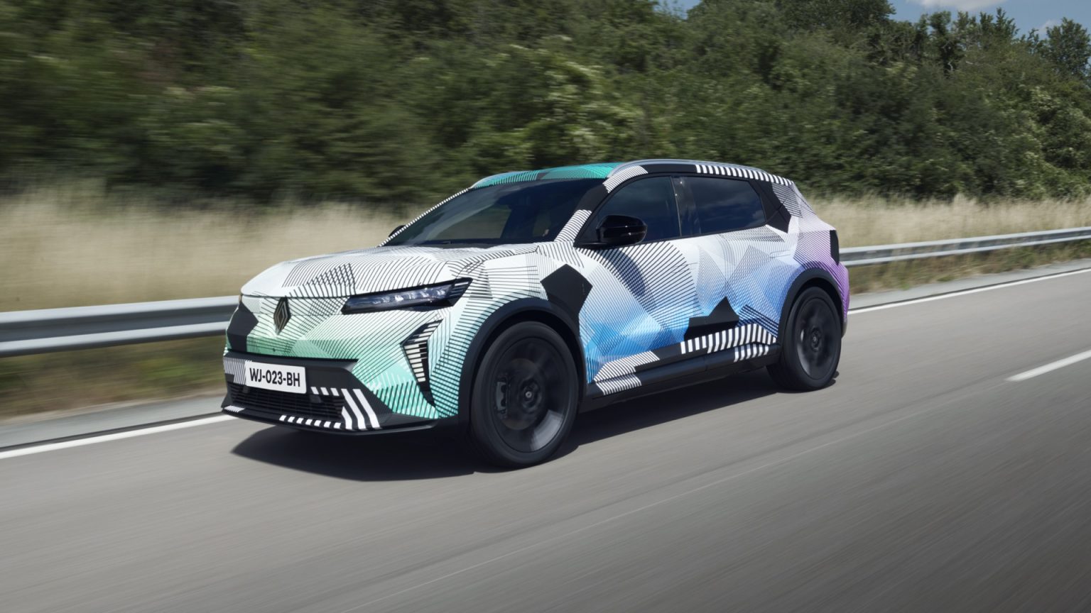 Neuer 100 % elektrischer Renault Scénic E-Tech