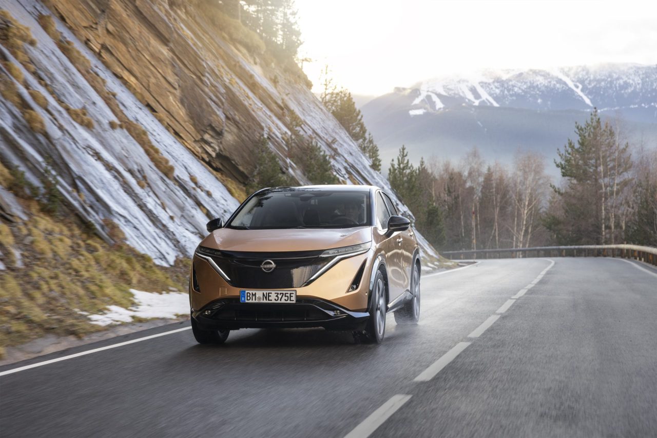 Le Nissan Ariya se démarque au test de conduite assistée Euro NCAP