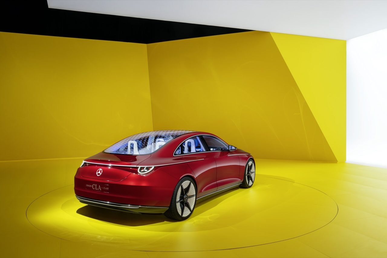 Mercedes-Benz CLA Concept : l’avenir électrique est là