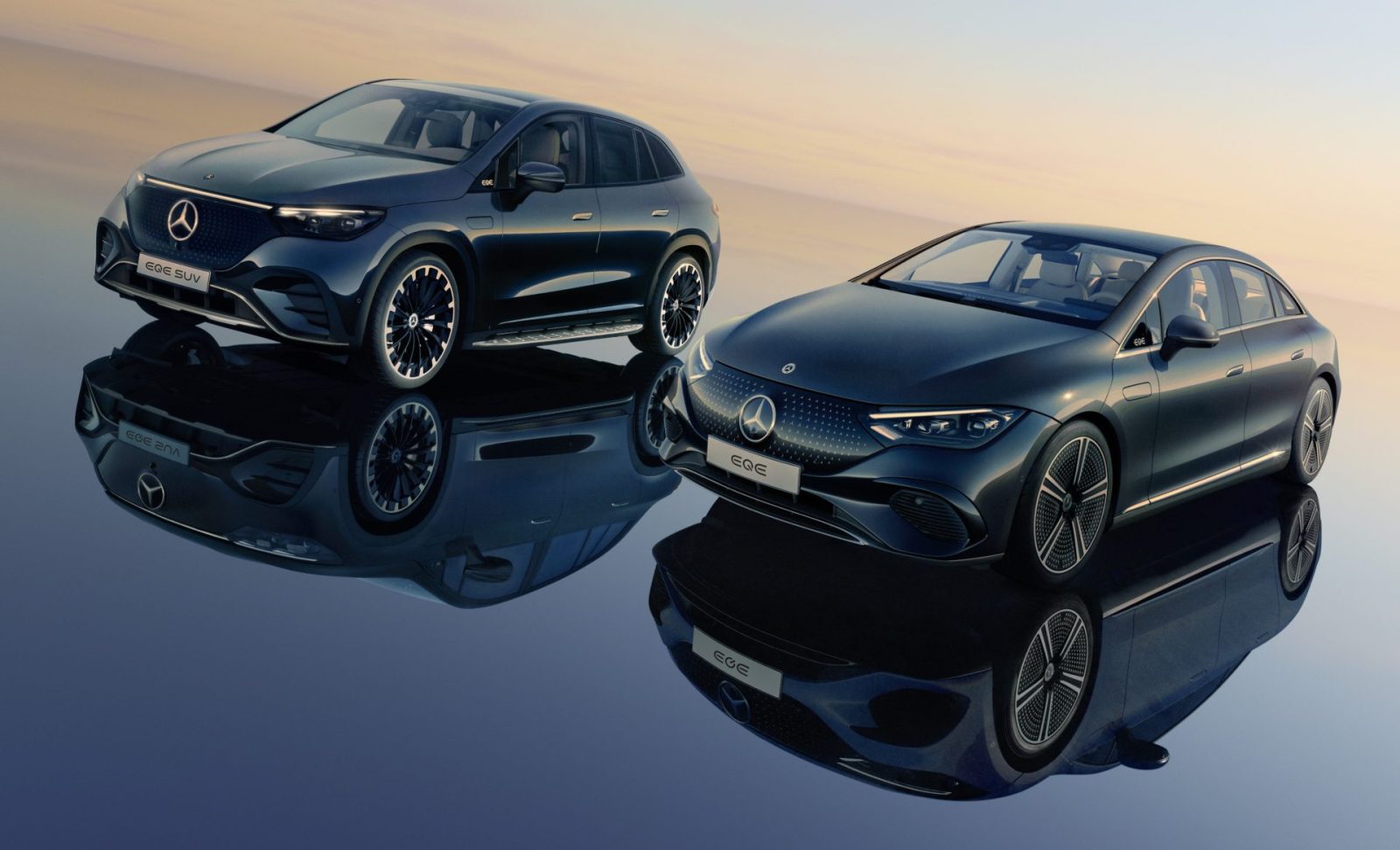 The Mercedes EQE gains the new "Edition" finish