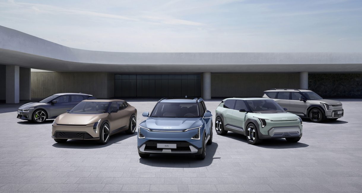 Salen a la luz las primeras imágenes de la versión GT del KIA EV5