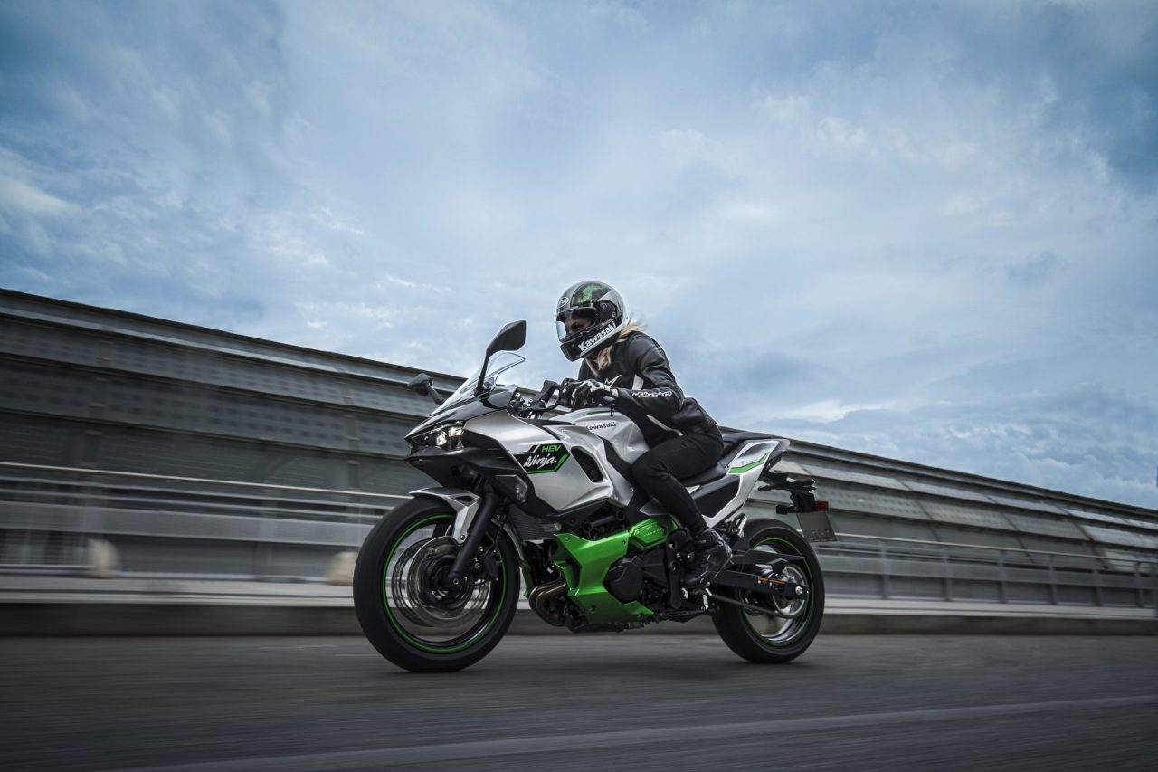 The Kawasaki Ninja 7 HEV is the first hybrid in history