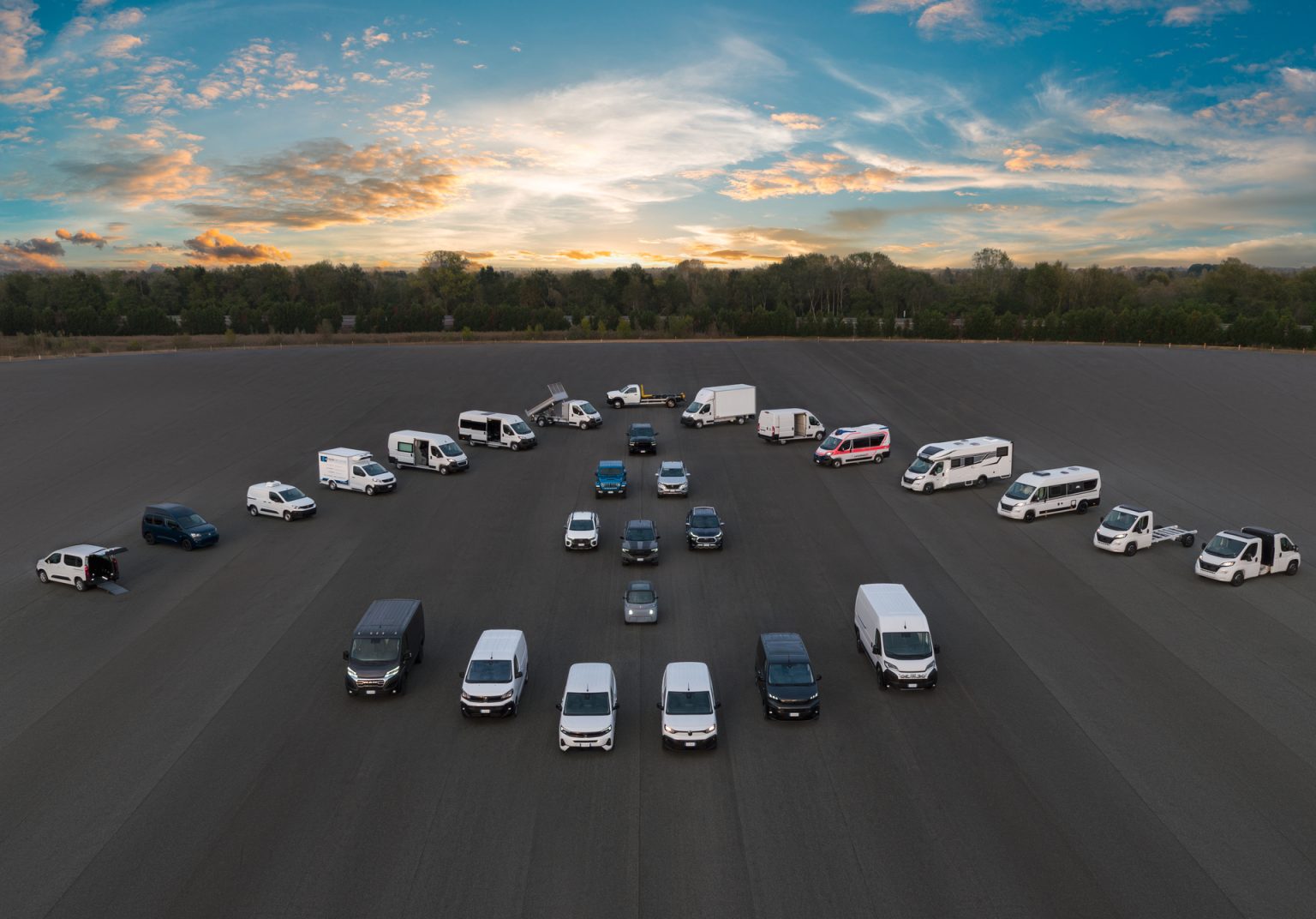 Photo Stellantis Commercial Vehicles Line Up