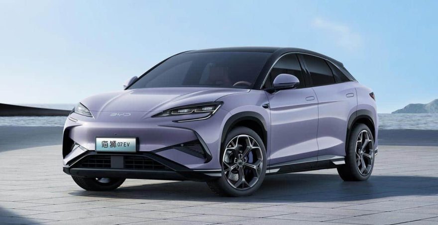 BYD präsentiert das SUV-Coupé Sea Lion 07 auf der Guangzhou Auto Show