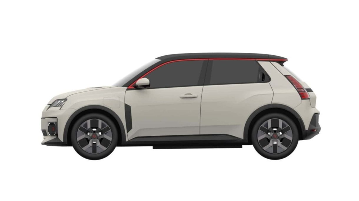 Filtráronse imaxes da versión de produción do eléctrico Renault 5 E-Tech