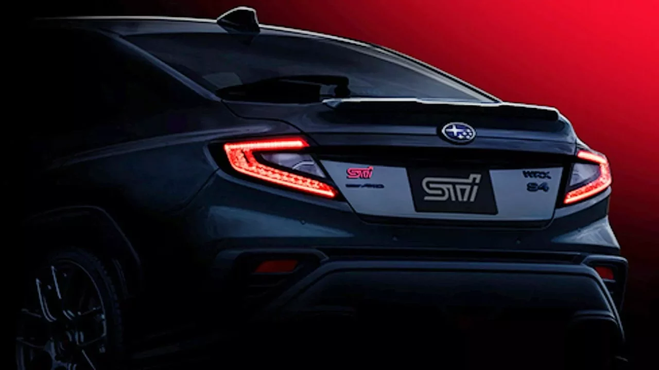 Subaru WRX STI Sport♯ uncovered at the Tokyo Motor Show
