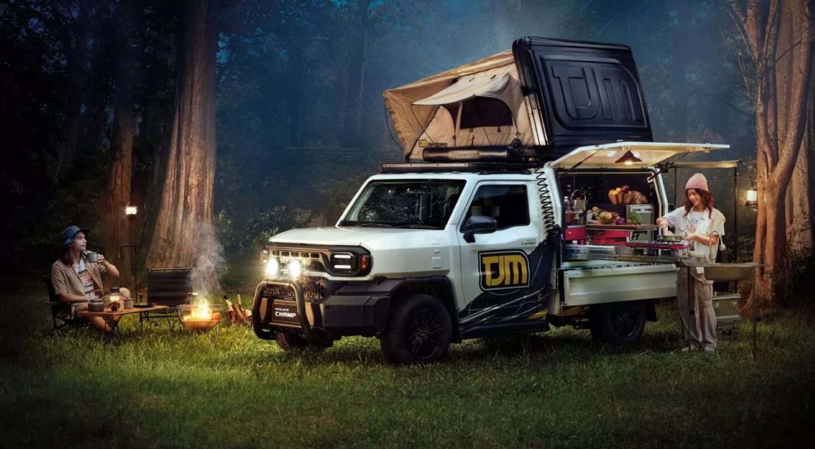 Das ist der Toyota Hilux Champ, der sparsame Pick-up