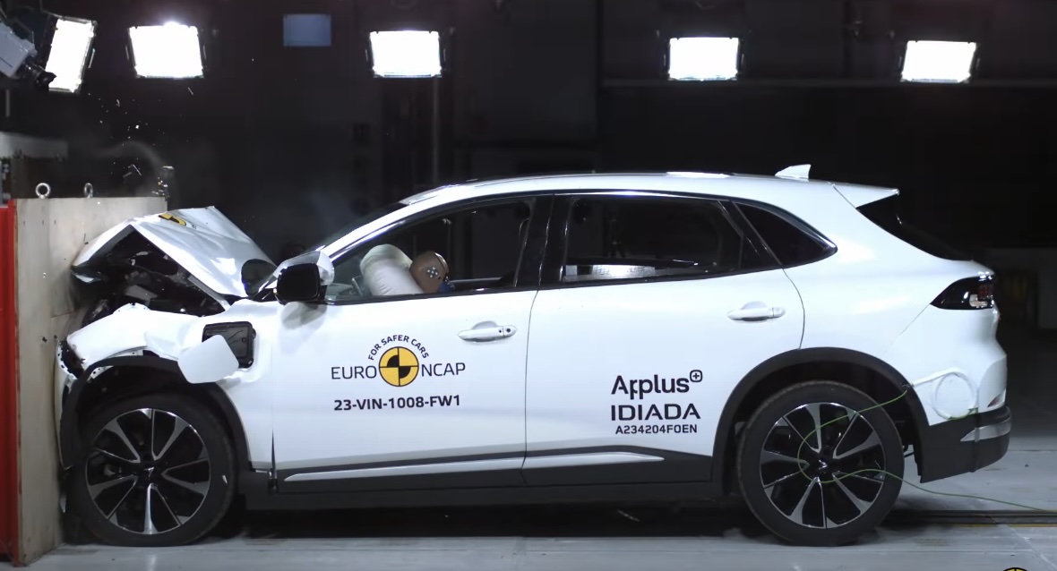 The VinFast VF8 achieves four Euro NCAP stars