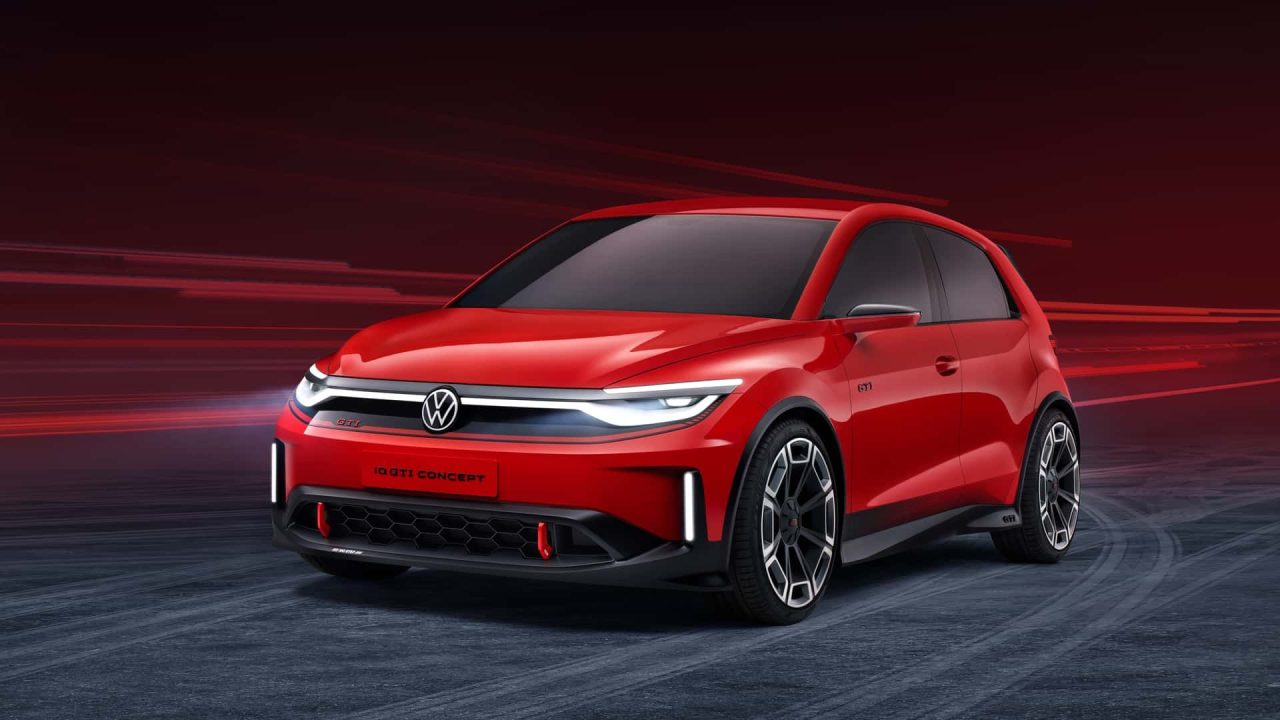 The all-electric Volkswagen Golf GTI will hit the market in 2026