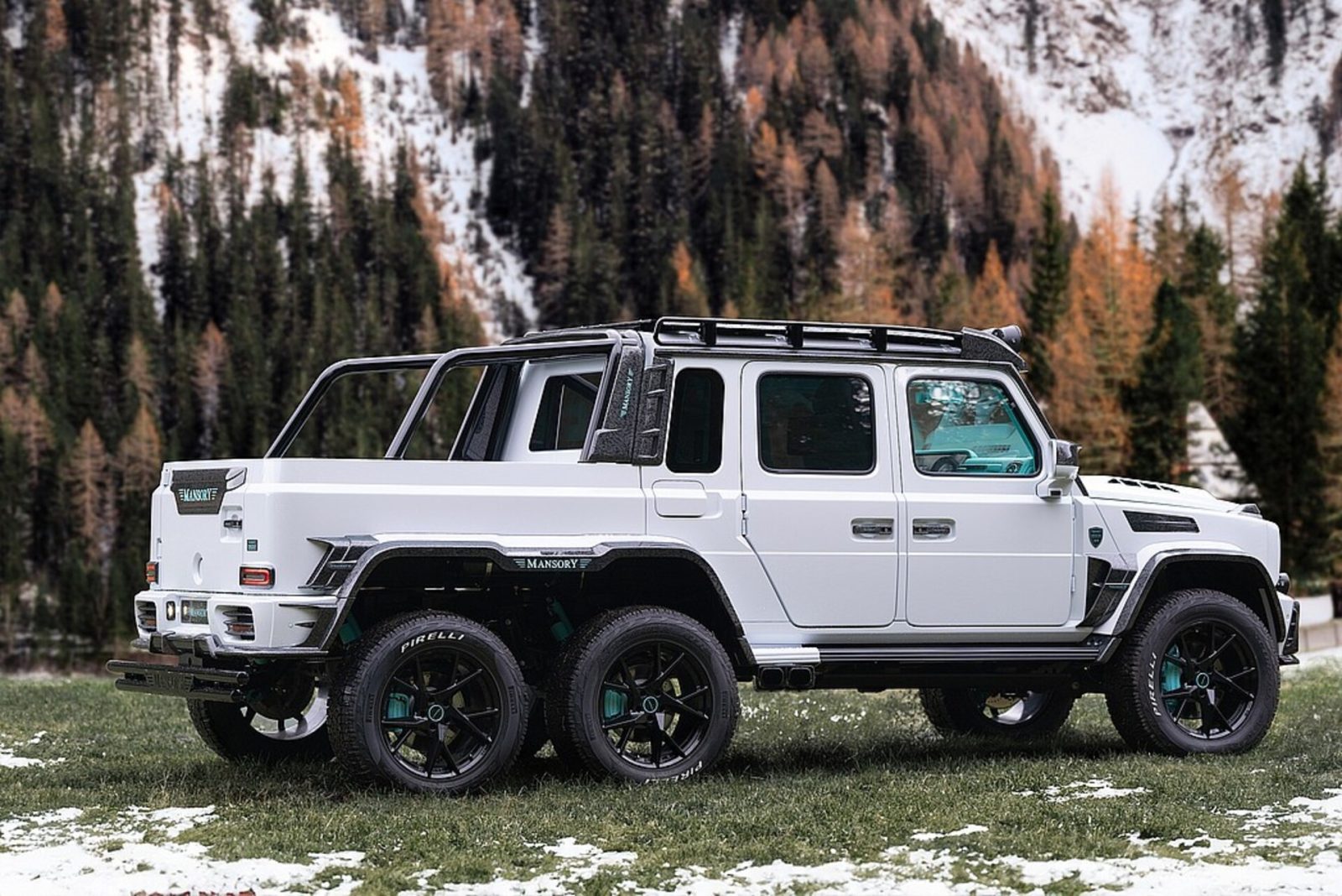 MANSORY Gronos 6×6; la versión offroad más radical del G63 ya está aquí ...