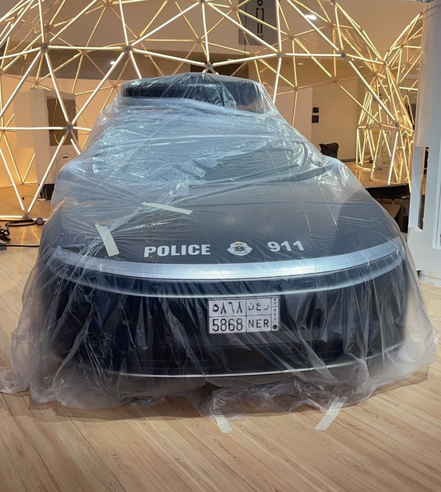 Lucid Air rejoint la police saoudienne