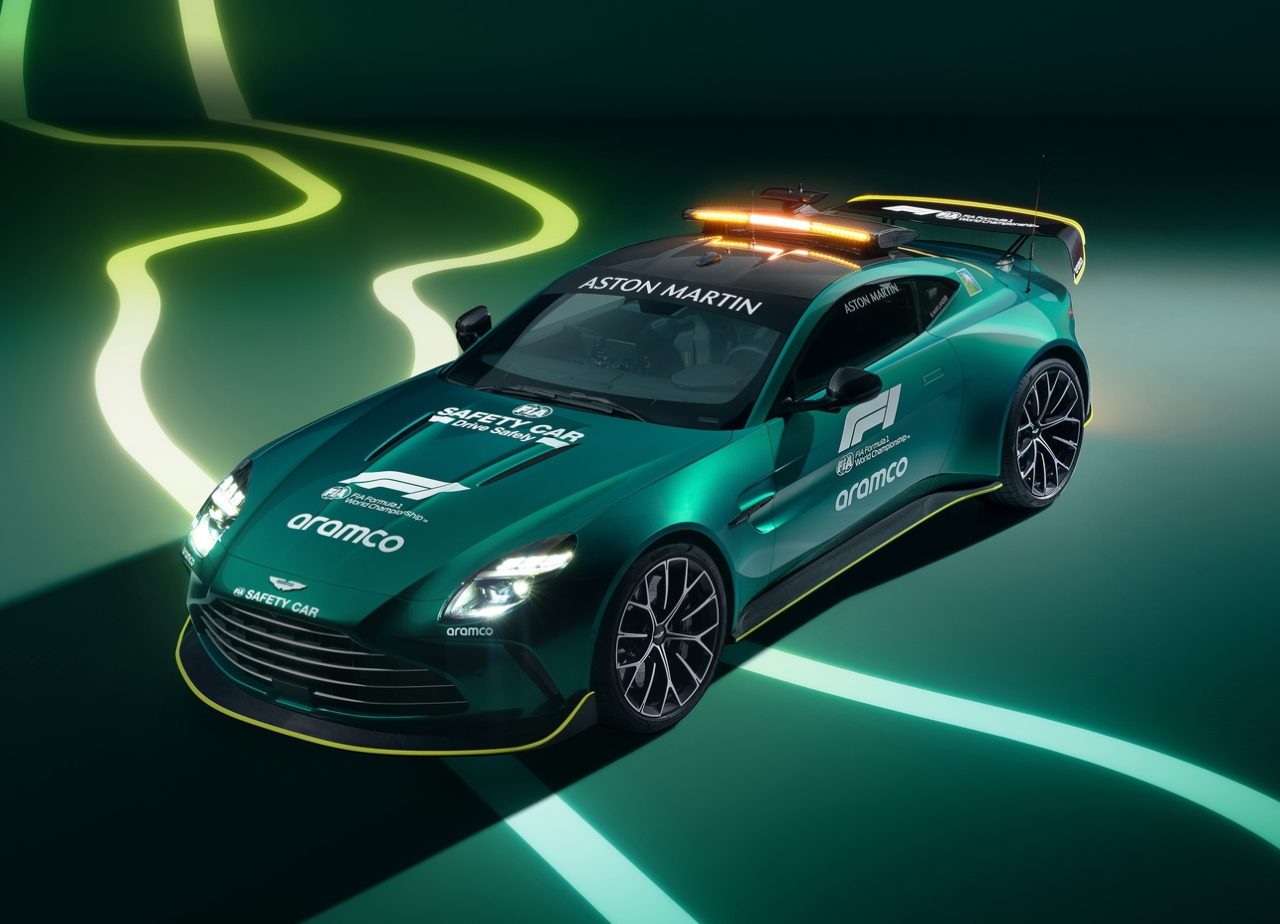 Aston Martin Vantage, den nya F1 Safety Car för 2024