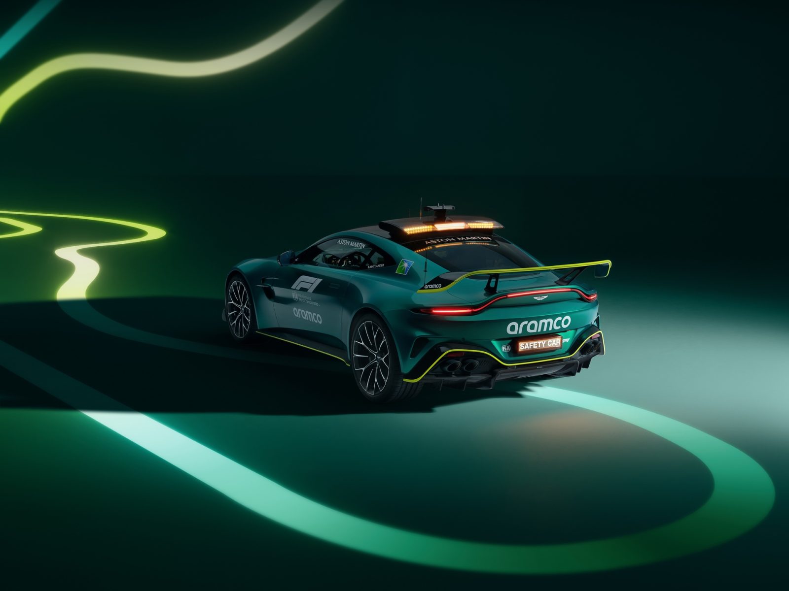 Aston Martin Vantage, the new F1 Safety Car for 2024