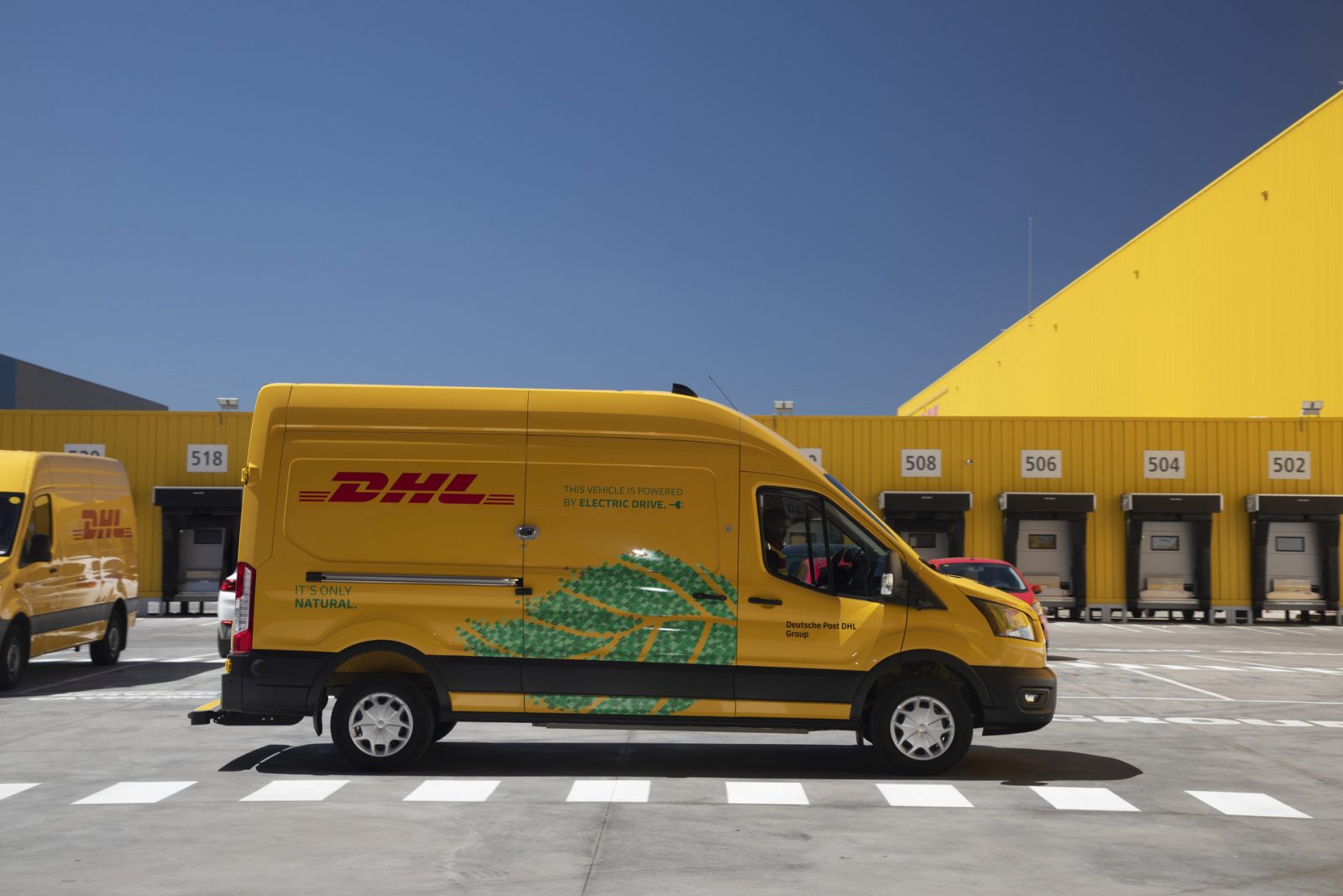 La société de livraison DHL Express ajoute 46 Ford E-Transit à sa flotte