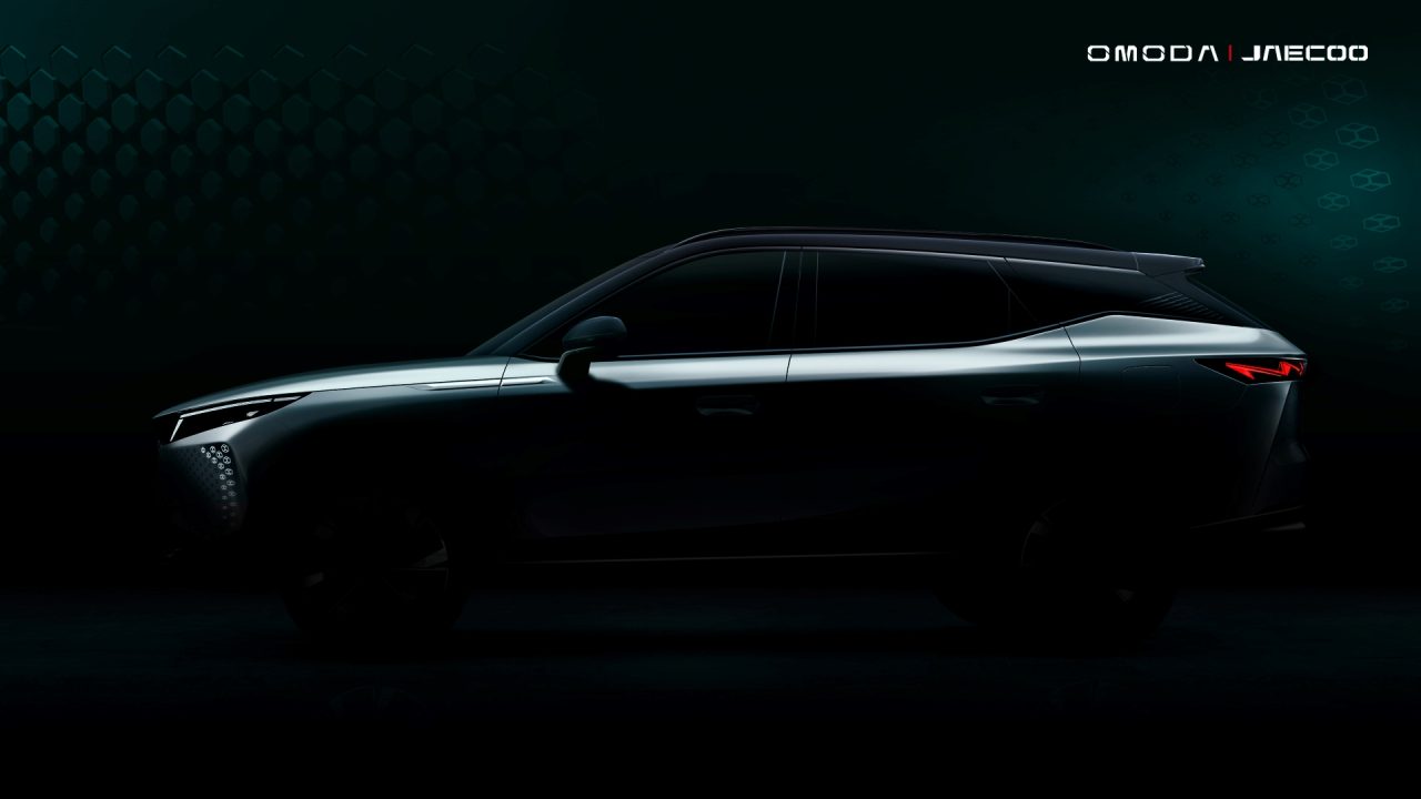 The OMODA 7 will be launched on April 25 at the Auto China Expo