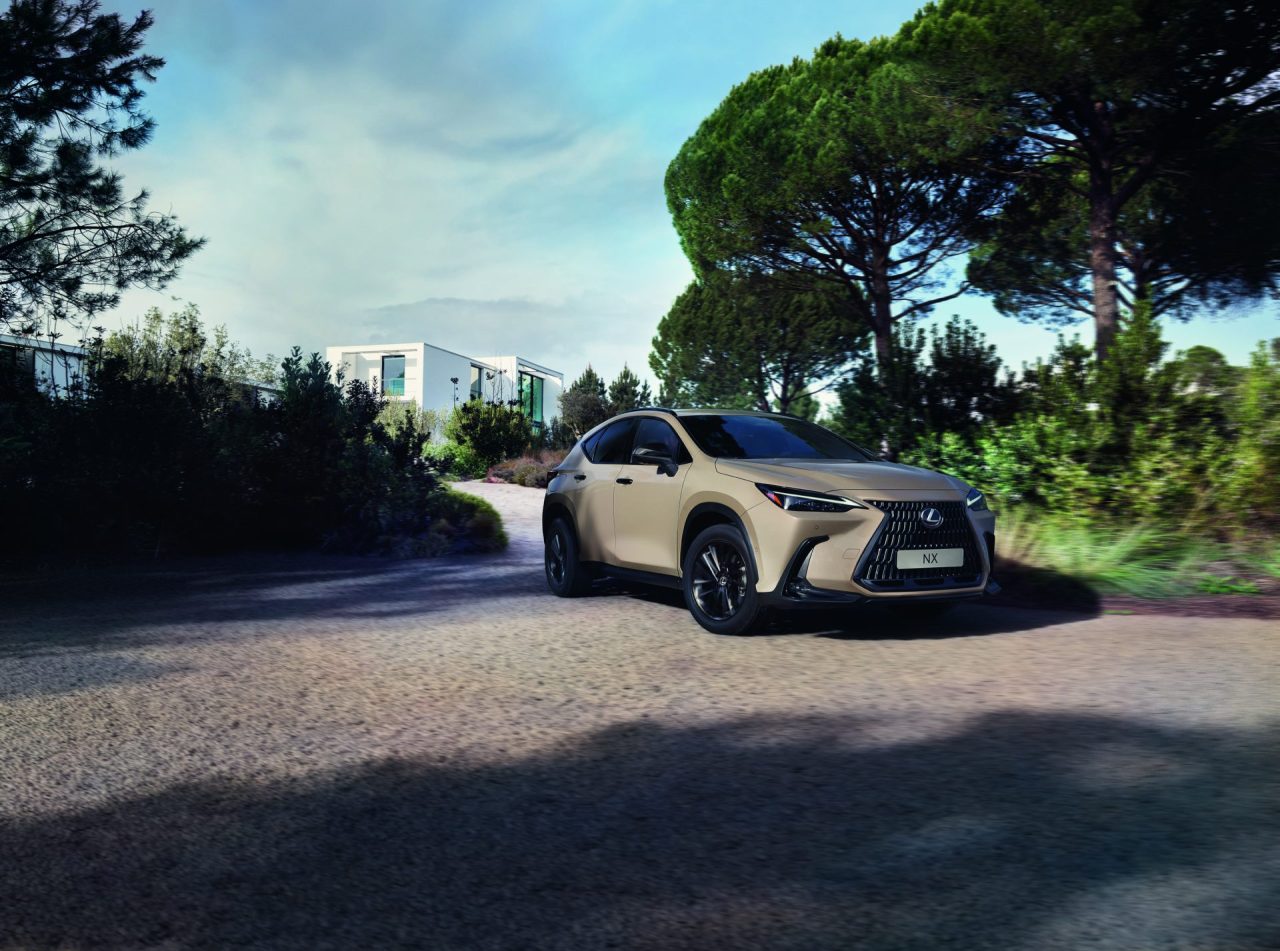 With the Lexus NX Overtrail you can venture into trails